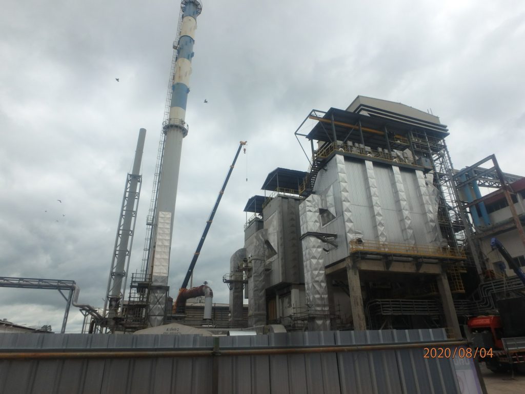 ESP Retrofit (Concrete Rooftop) at Recovery Boiler - Tai & Chyun